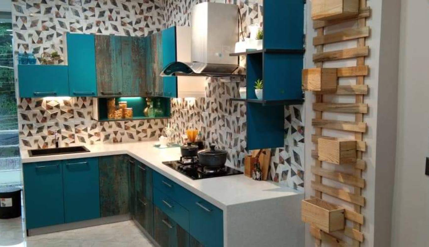 Kutchina Modular Kitchen I Shape 10ft